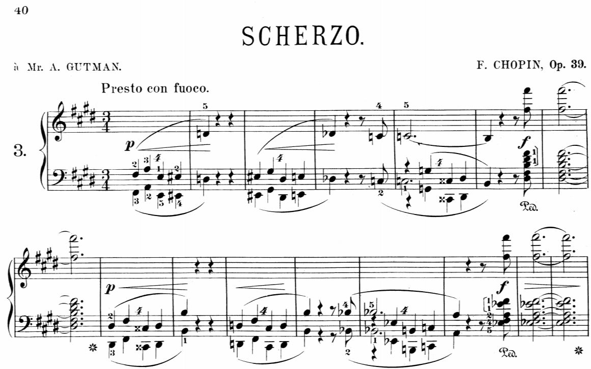 肖邦升c小调第三谐谑曲(Op.39)演奏教程小样 by Josh Wright