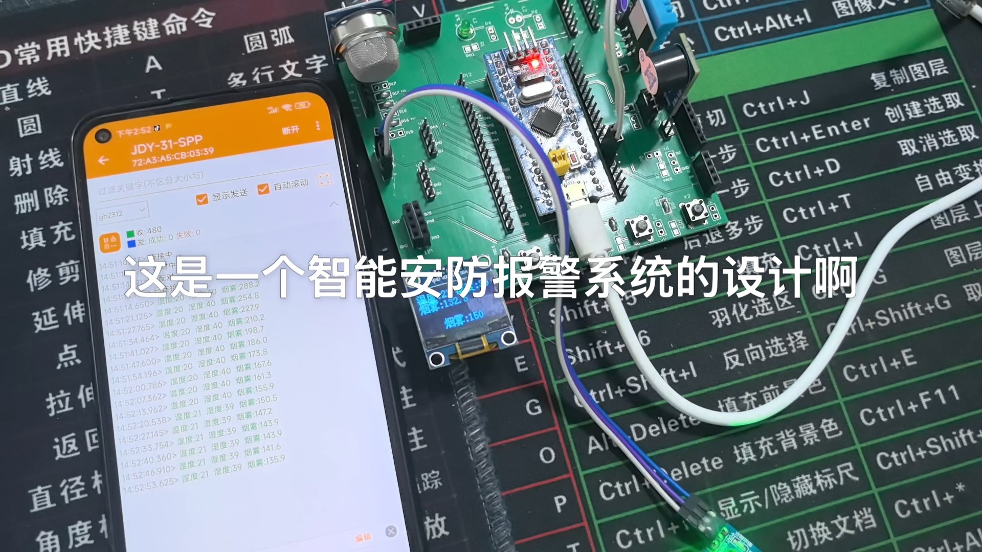 1、STM32单片机:STM32F103C8T62、dht11温湿度传感器检测温度、...