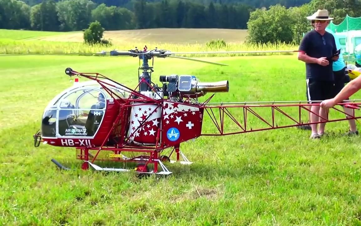 这么大比例飞模?你座飞机上遥控不好吗?