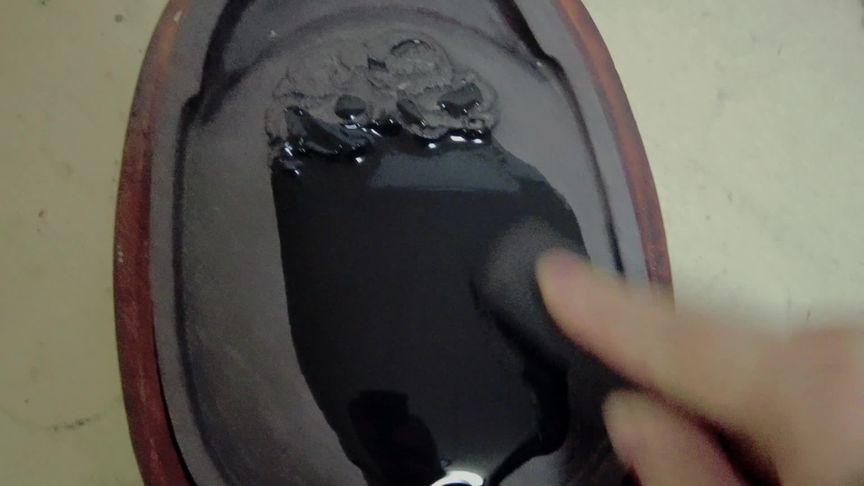 磨墨就是磨心哪…#遇到事情不要慌 #砚台