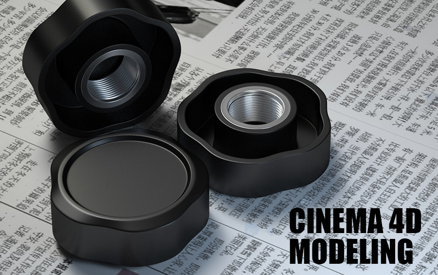 c4d Cinema 4D 工业产品精细四边面建模