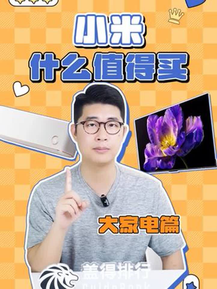 小米出品的大家电,有哪些值得买?小米洗衣机