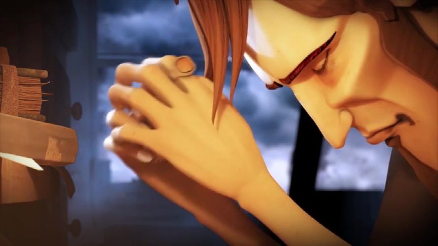 灵动动画:看一滴血如何为画家带来了丰富的灵感