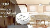N.TOP大功率吸顶式无线路由器AP万能中继WDSWIFI讯号扩大器