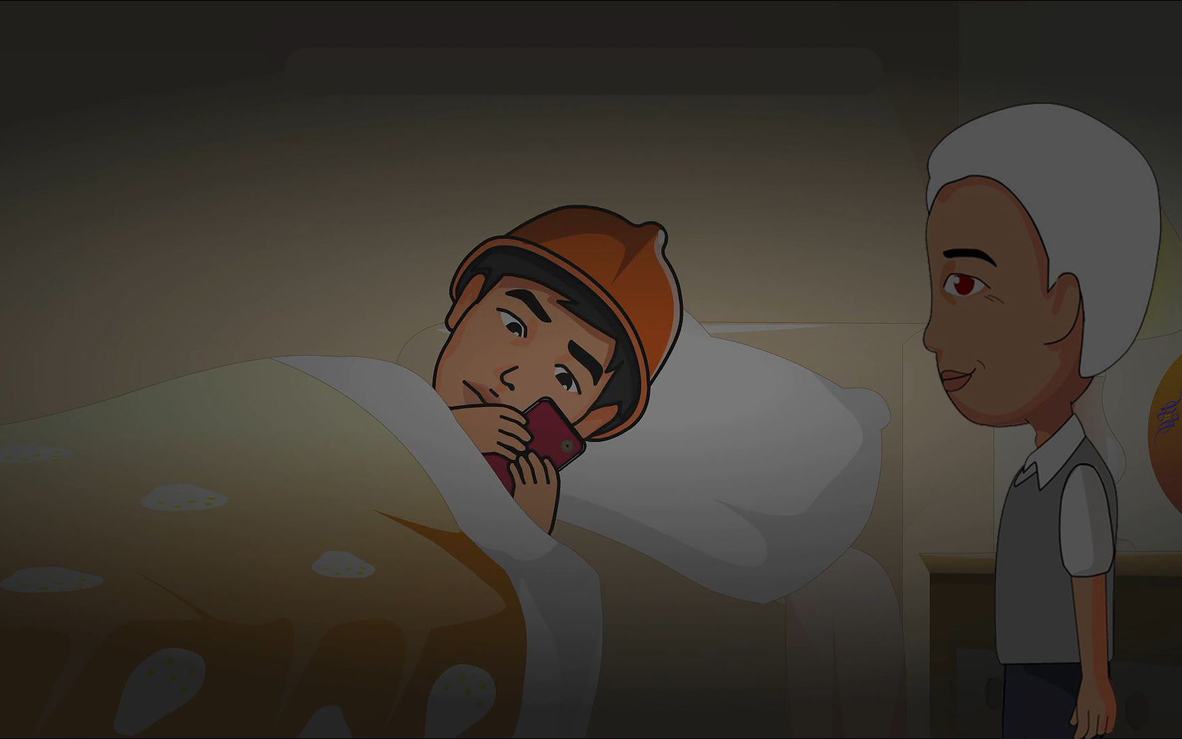 悬疑推理:可怕!邻居来人明明去世了,男子怎么收到了他的信息?