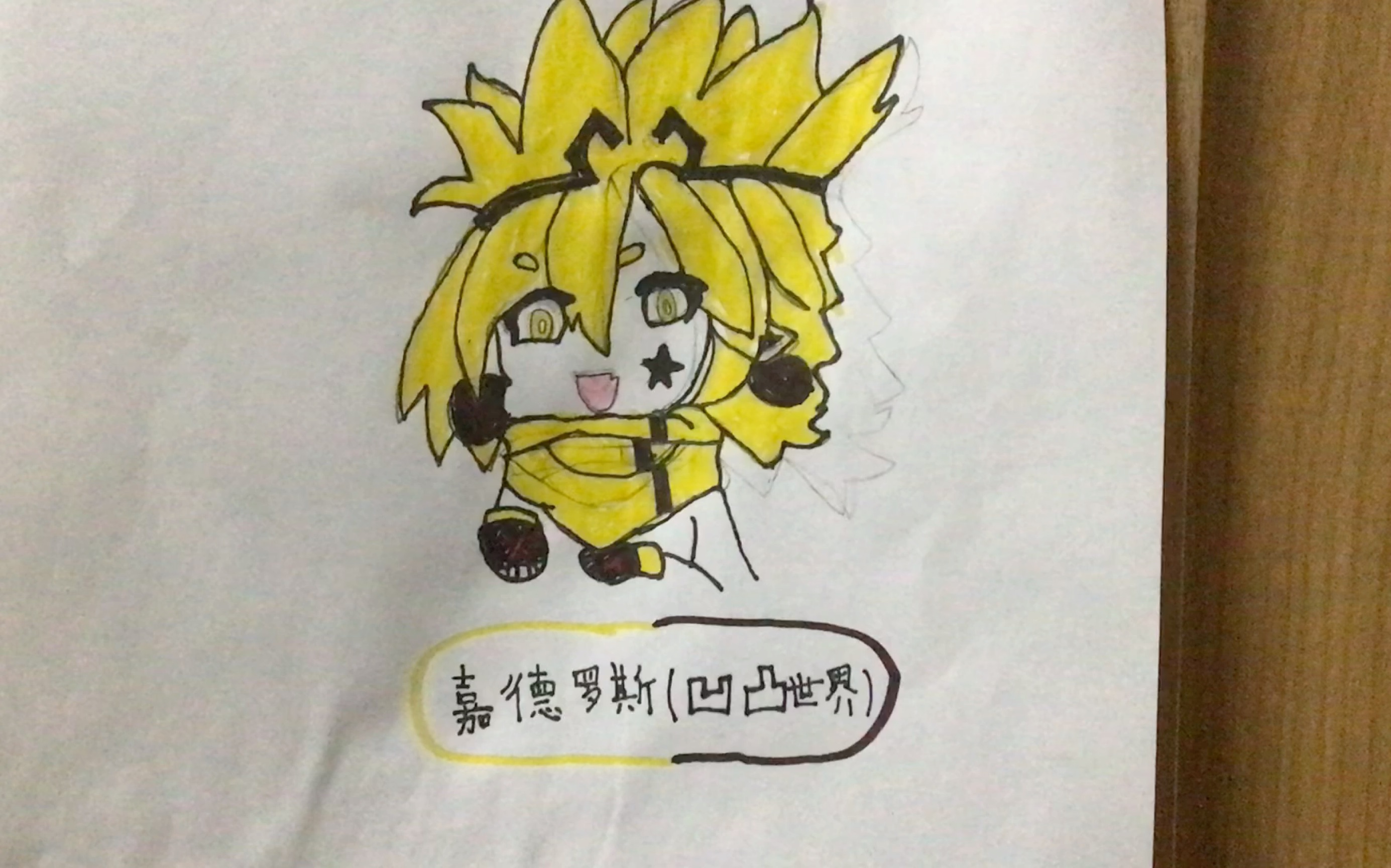 画了一个凹凸嘉德罗斯(这玩意其实我早就画了)