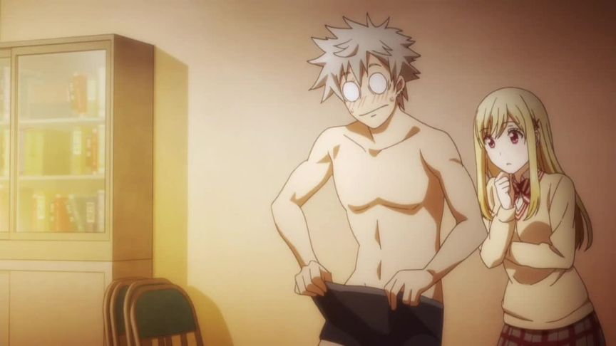 一个接吻就能互换身体的动漫#二次元 #动漫