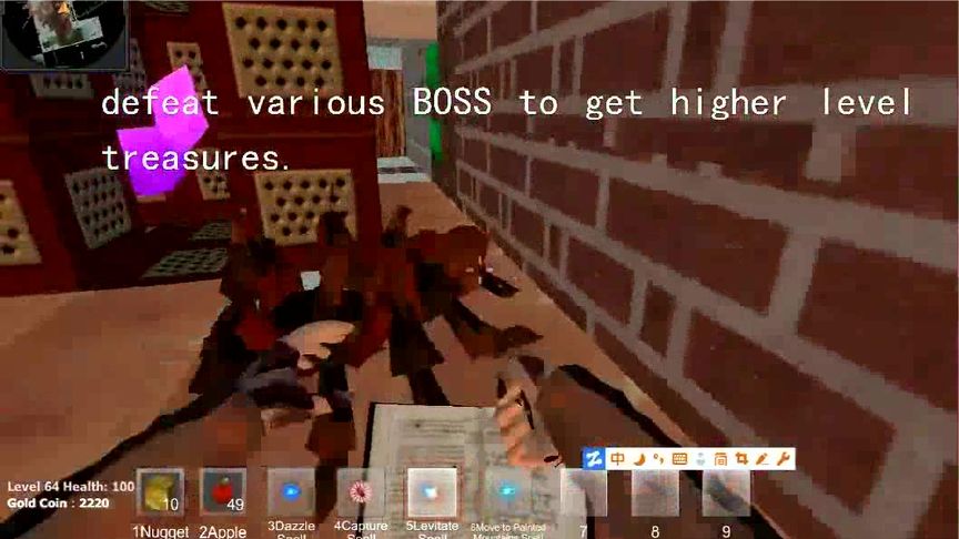 一个人编程实现的我的世界,场景全部由五岁儿子完成