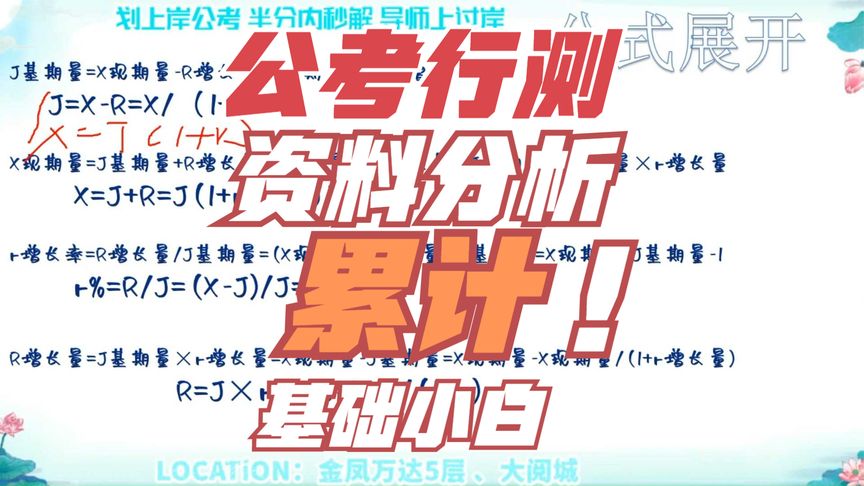资料分析累计增长率#国考省考申论解题技巧#公务员考试 #行测
