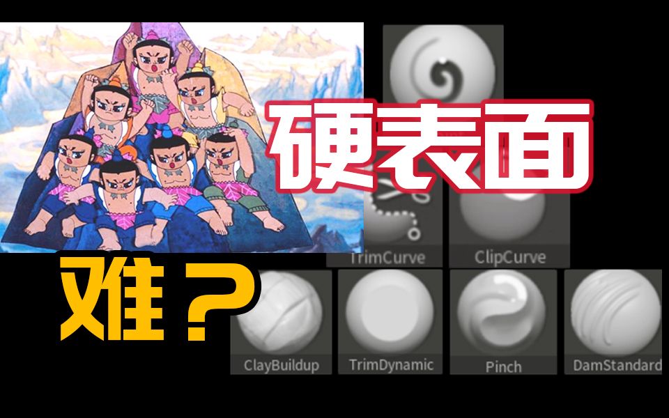 ZBrush硬表面笔刷到底应该怎么用