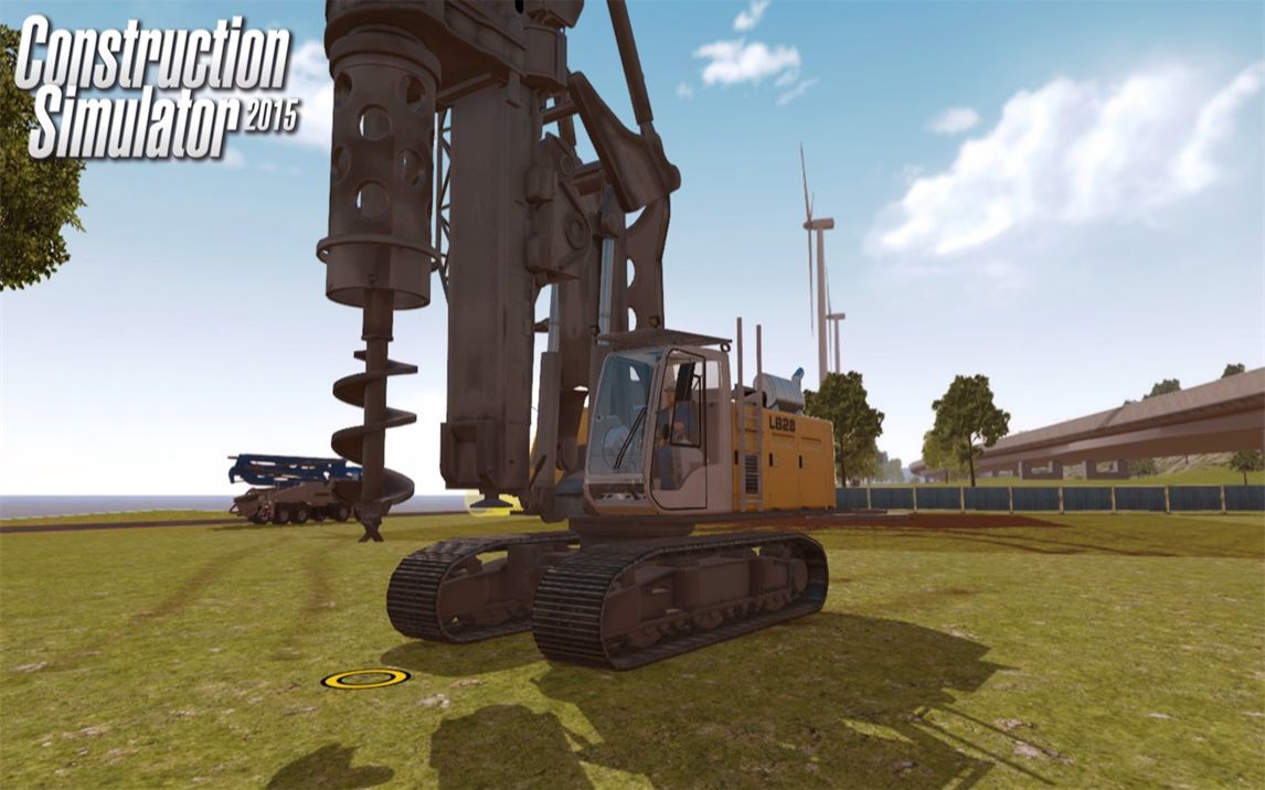 托尼行&建筑模拟2015#2:建造风力发电机#1 地面地基的建造及塔身...