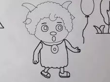 简笔画教学法 喜羊羊