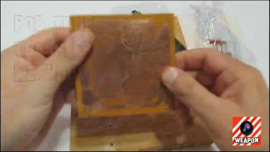 实验室PCB板制作过程