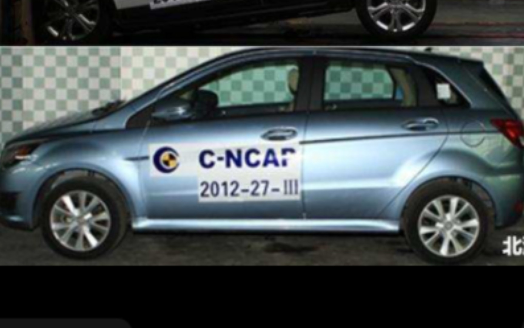 2012 北京汽车(北汽) E150(自动挡) 全面碰撞测试 cncap