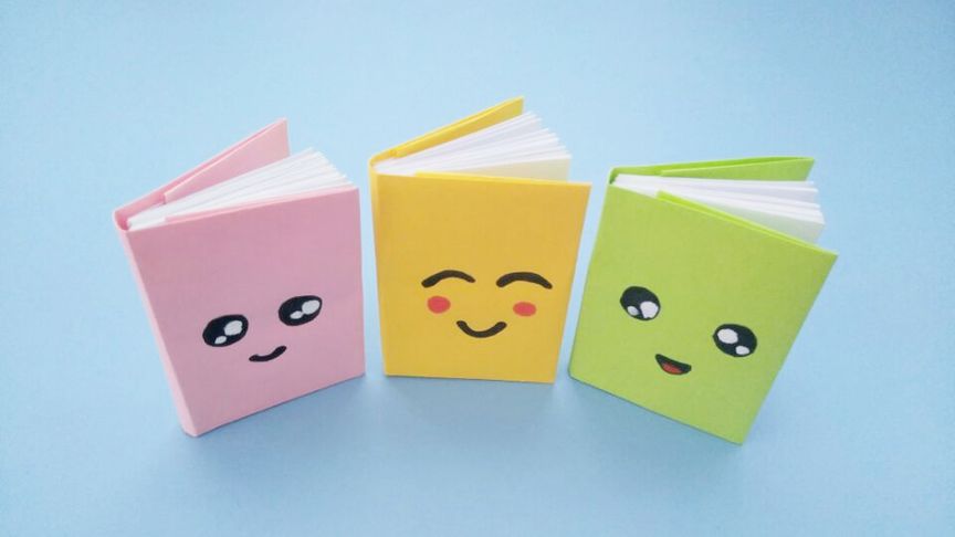 自制迷你小本子,一张纸就能做出来,简单漂亮女生都喜欢