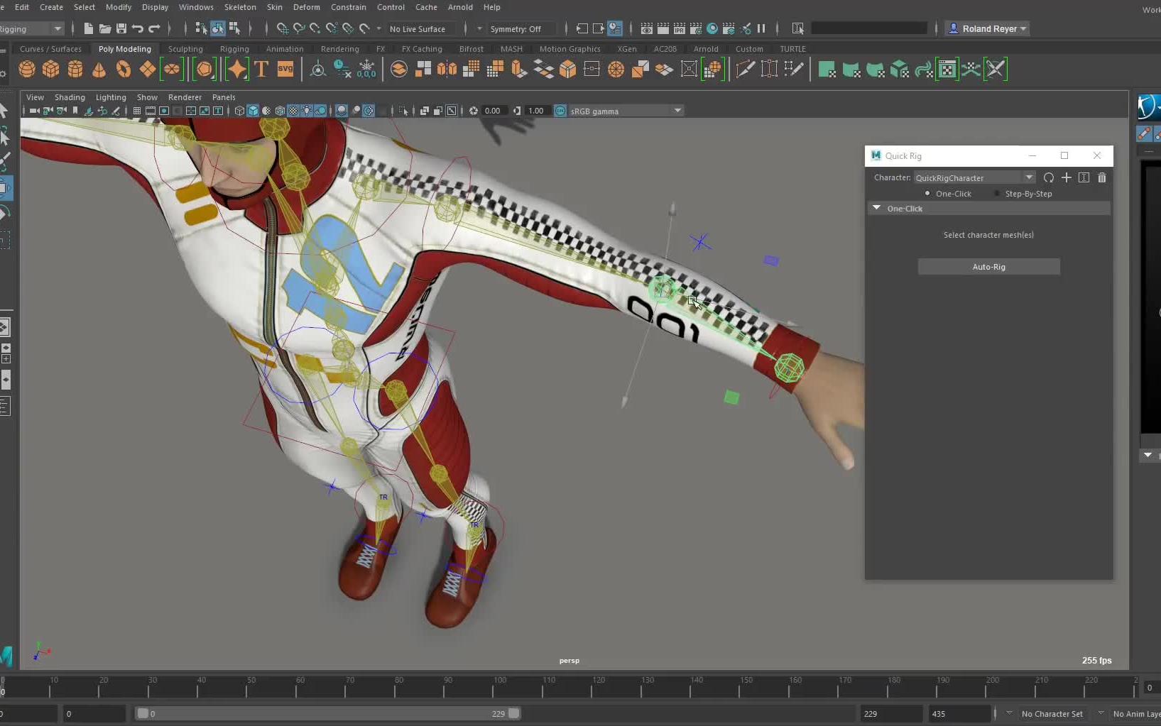 【Maya】【中文字幕】【搬运】2018人物骨骼快速绑定