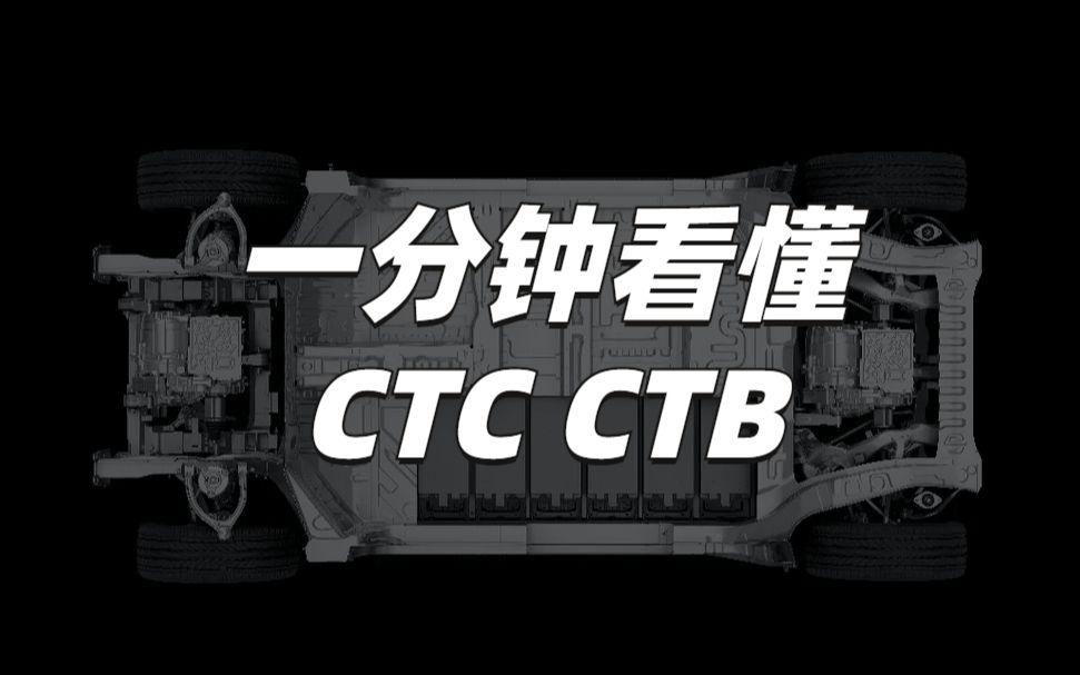 一分钟看懂电池车身一体化:CTB和CTC有啥区别?