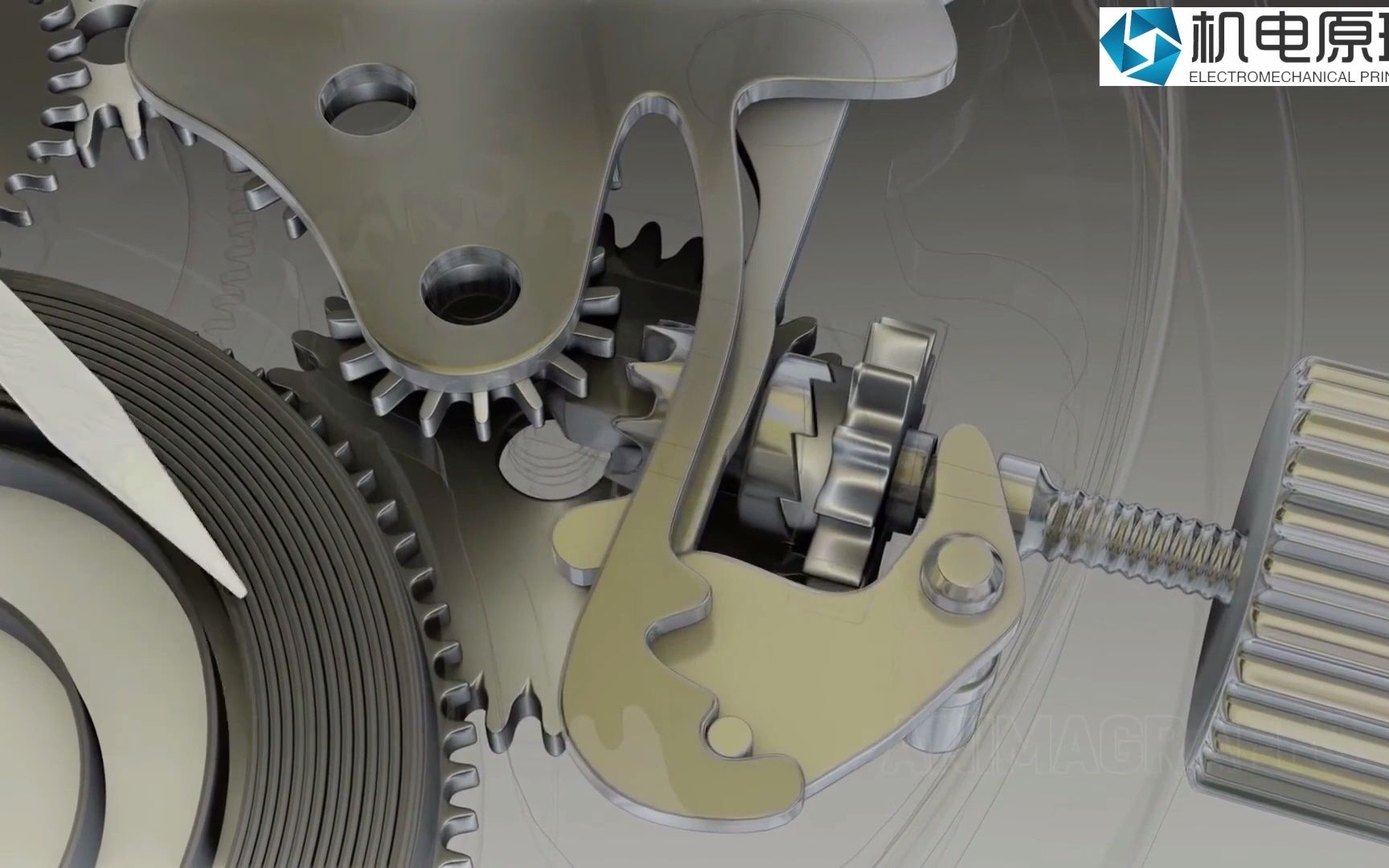 机械表原理第二集,主发条弹簧