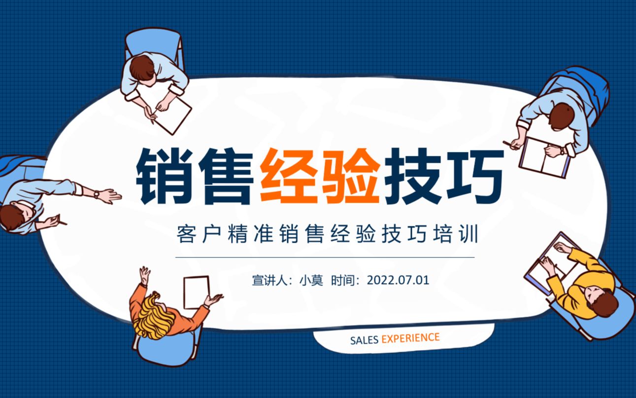客户精准销售 销售经验技巧培训PPT课件