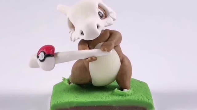用粘土橡皮泥制作精灵宝可梦里的...