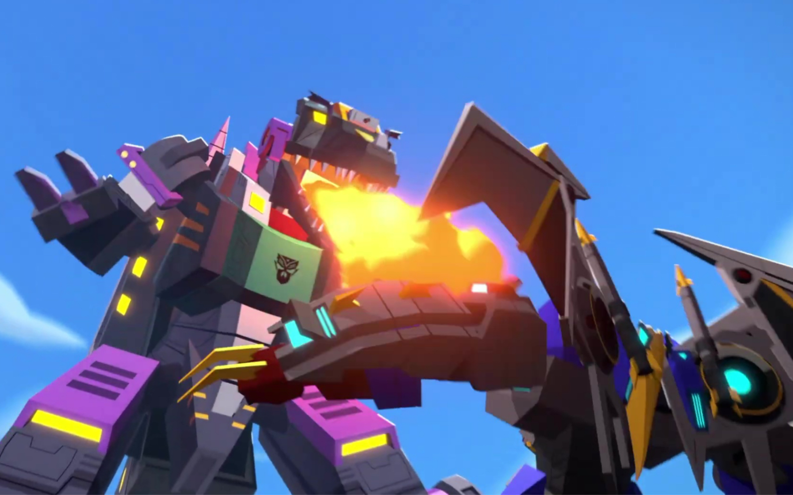 《变形金刚:塞伯坦传奇》动画第四季首发预告片 机器恐龙合体,铁甲龙...