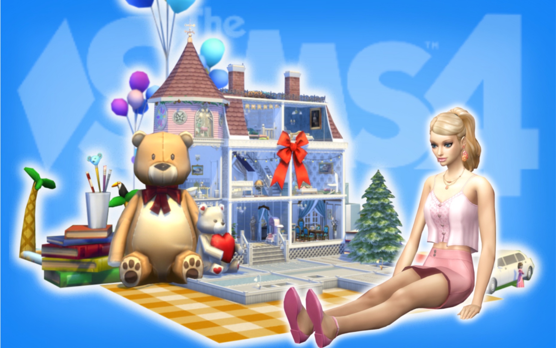 ☾ The Sims4|欧式公主风·芭比的娃娃屋|NOCC ♡模拟人生4