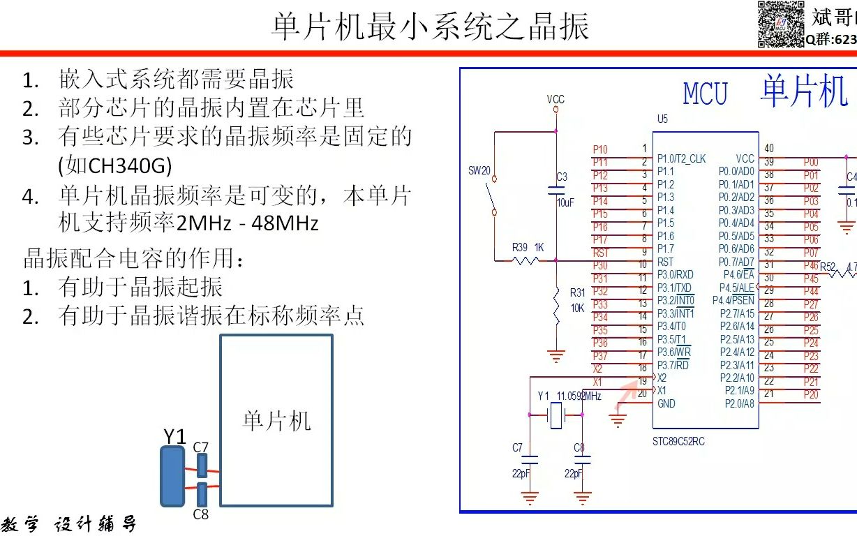 51单片机番外篇32-单片机最小系统之晶振