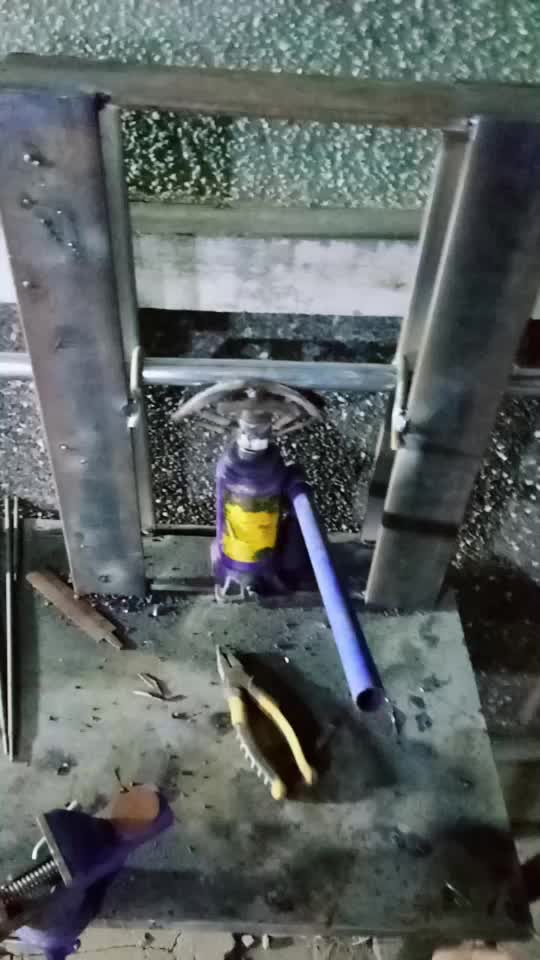 自制弯管器非常好用、再也不用花一千多买了