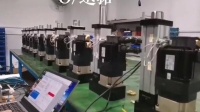 森拓品牌伺服电动缸出货前测试!
