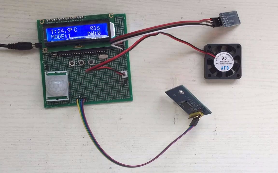 多功能风扇设计 代做STM32/arduino/MSP430/51单片机毕业实物程序...