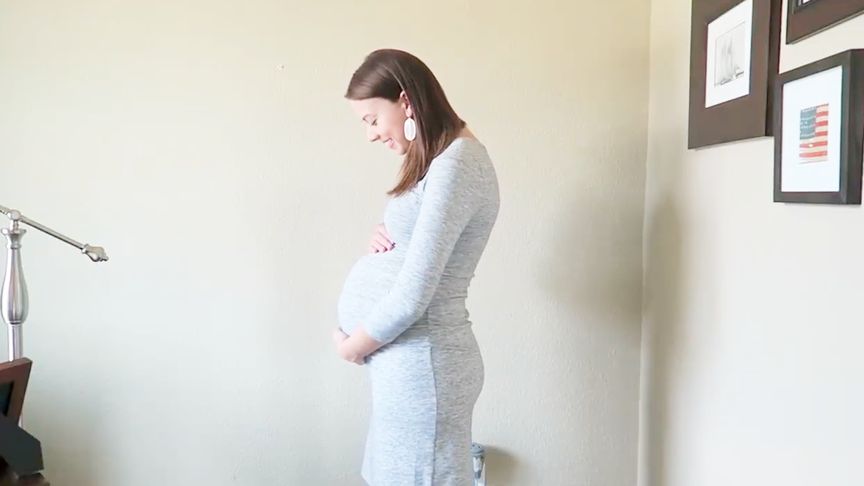 超美辣妈记录怀孕过程,竟然肚子越大人越美,卸完货还像少女一样