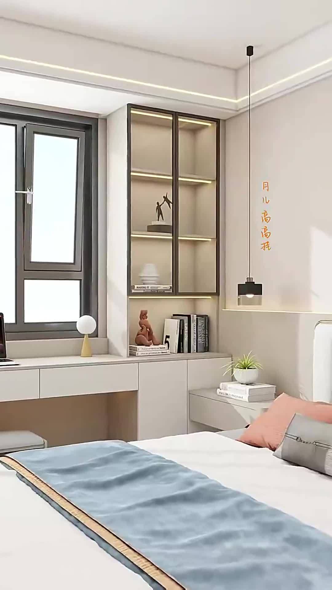 #装修 #现代简约 #室内设计 卧室