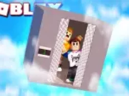 小飞象解说✘Roblox普通电梯模拟器 居然从空中坠落? 恐怖楼道出现无...