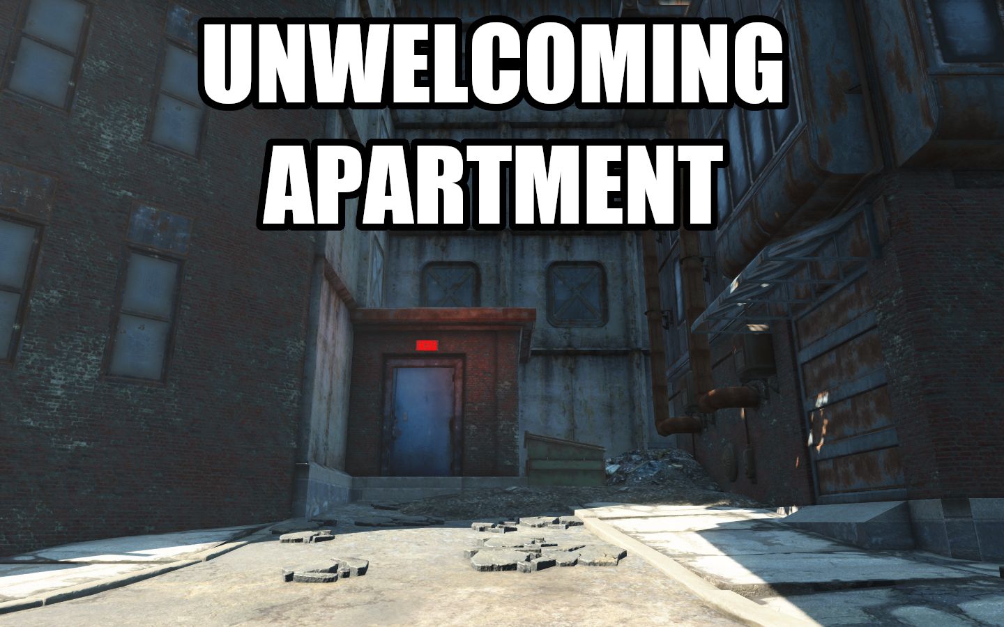 【辐射4 Mod】本以为是个玩家公寓,结果差点把屎吓出来:...