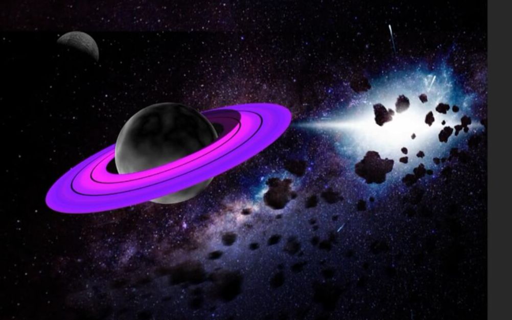 【PS教程】手把手教你制作超真实的行星环绕效果