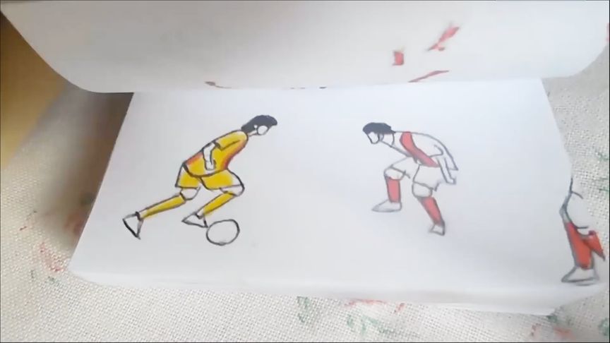 绘画与世界杯这样联系起来,是不是更有趣?网友:神奇的艺术!