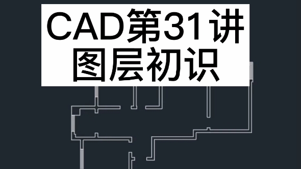 CAD图层的使用技巧,新建图层,图层管理器,图层线型的设置