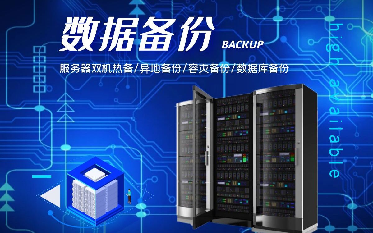 数据备份 服务器双机热备 异地备份 数据库备份 容灾备份