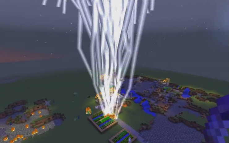 ★我的世界☆Minecraft★一键命令方块系列:1.9版本电光武器