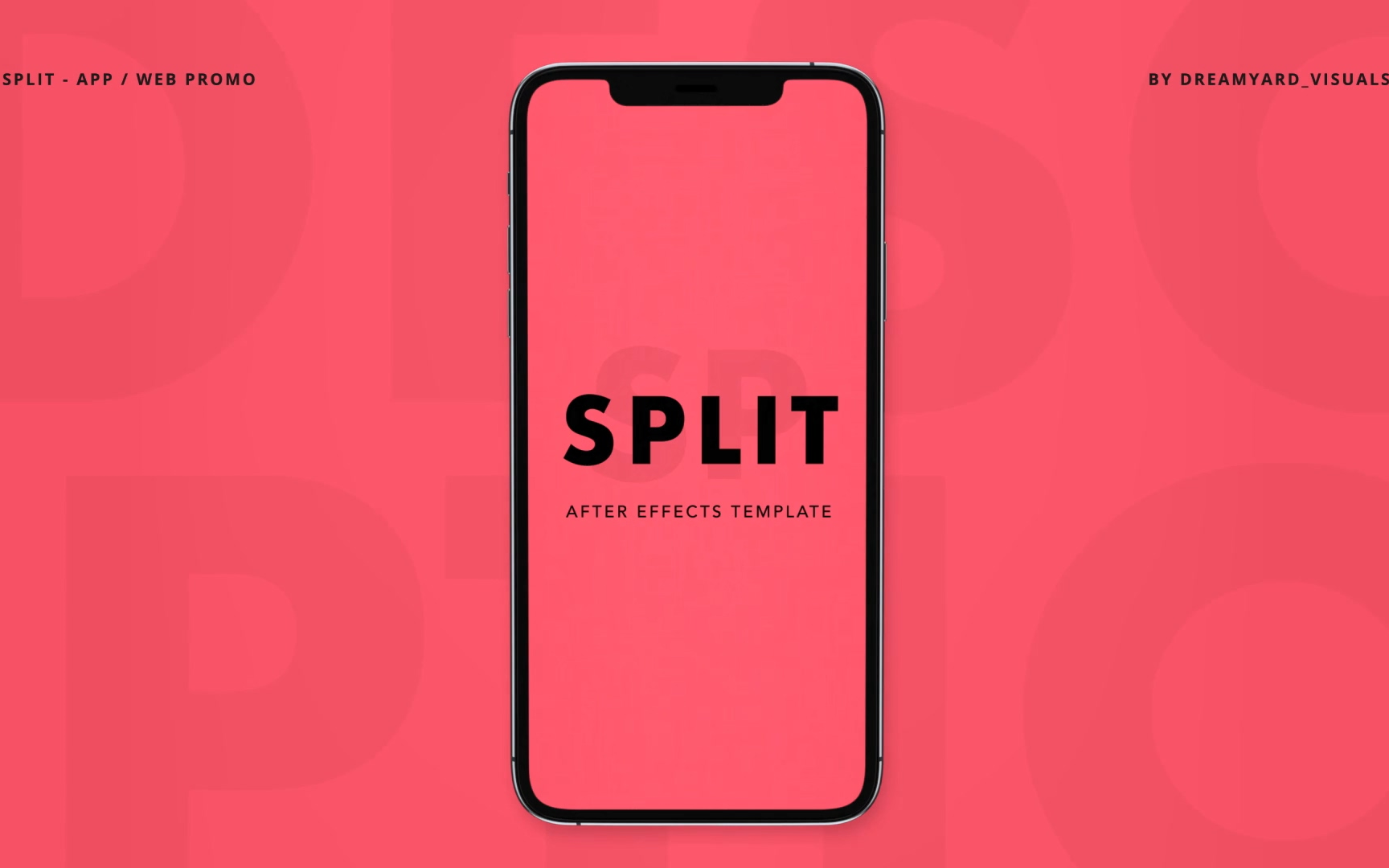 AE模板-手机软件介绍app介绍手机样机模板平板样机模板