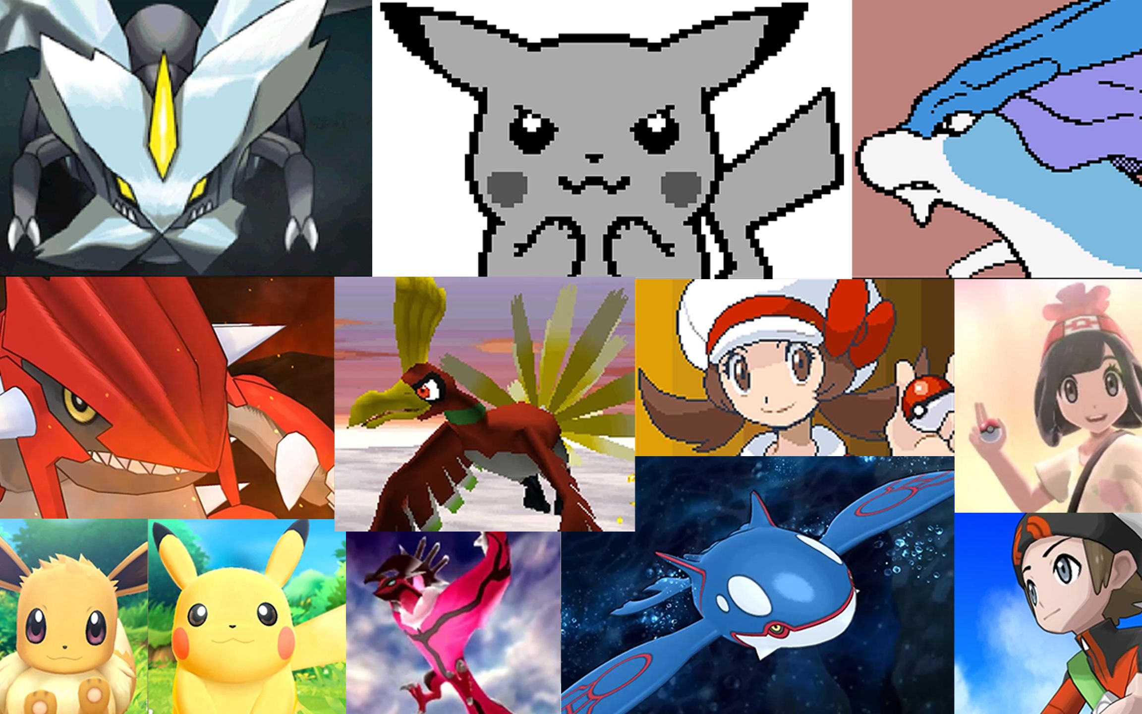宝可梦游戏历代片头动画演化|Evolution of Pokémon Game Intro (1996-...