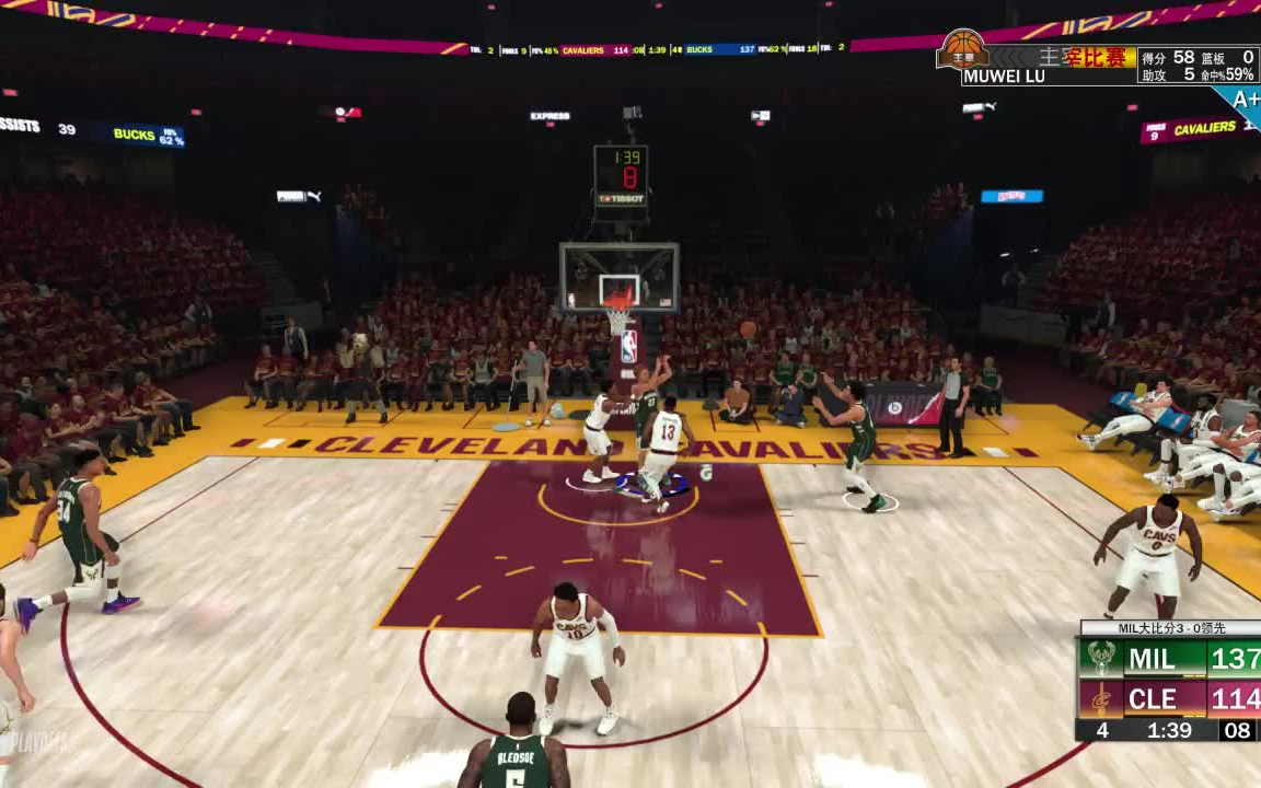 NBA2K20,辉煌生涯第一赛季季后赛