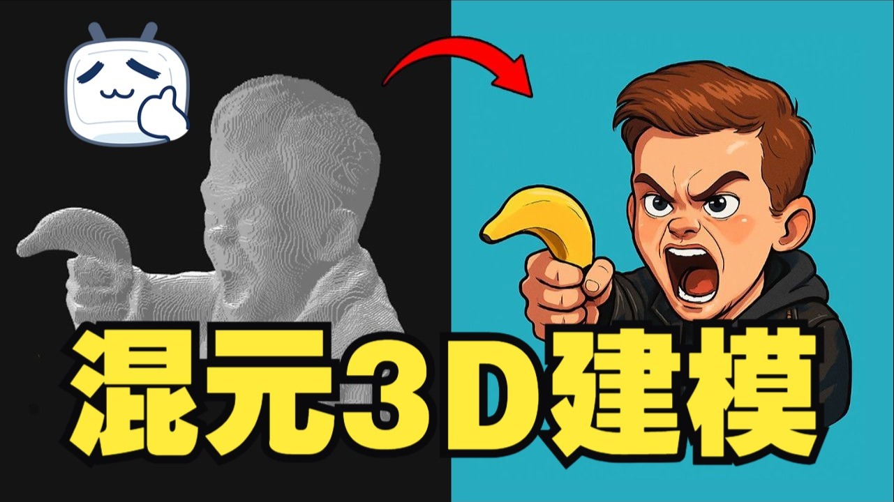 氪学家》强强联合!Hunyuan 3D 2.0 + GPT4o 生成超棒多视角渲染图 ...