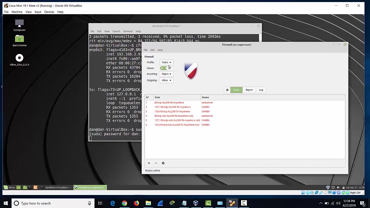 Samba文件共享从Mint 19到Windows 10 Samba File Sharing from Mint ...