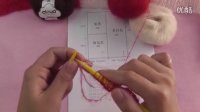 编织人生视频学堂第50集--国外售价1200元的拼色马海毛围巾