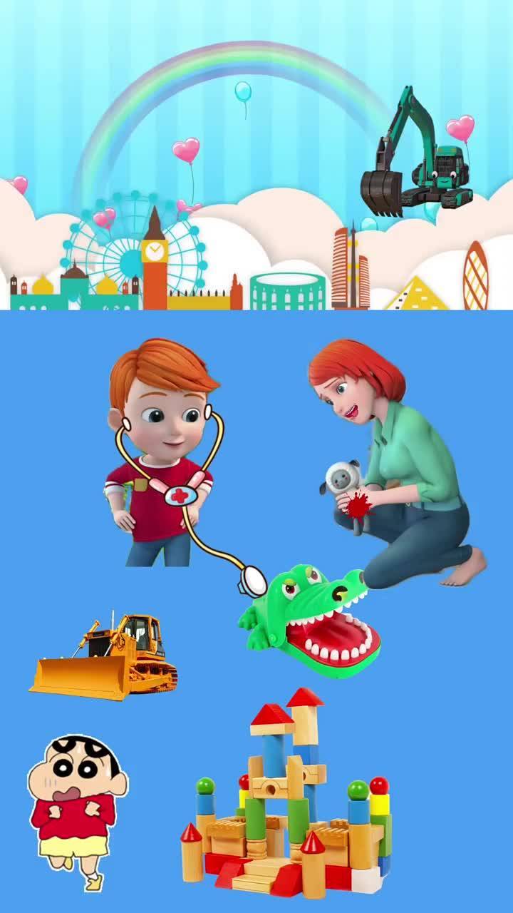 宝宝早教儿歌#儿童动画片