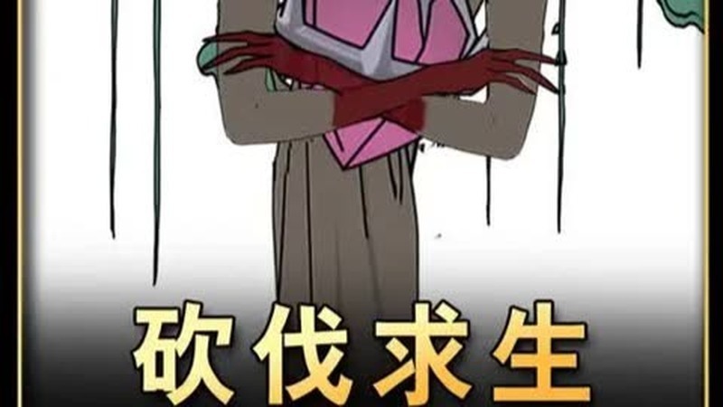 砍伐求生,人类穿越到了砍树活命的世界原创动画