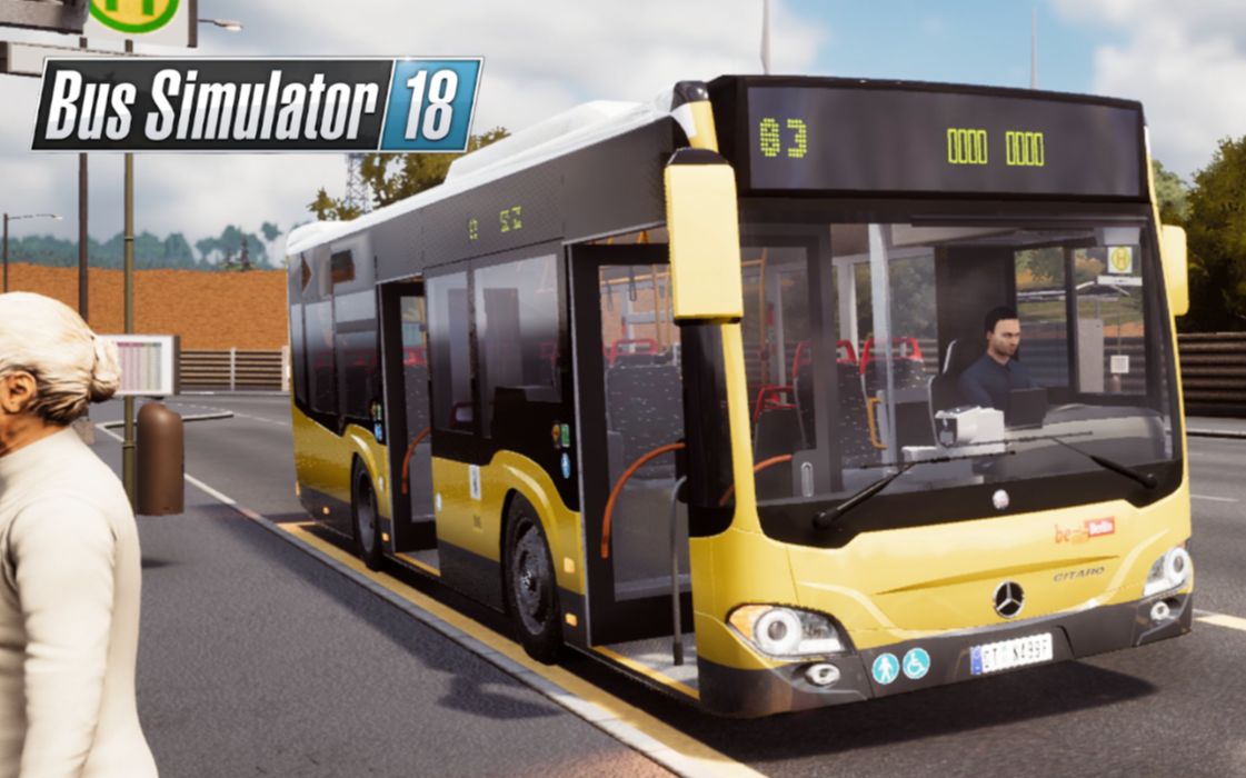 巴士模拟18 #9 港区小环线开通 新BVG涂装喷漆C2K | Bus Simulator 18