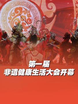 #第一届非遗健康生活大会正式开幕 10月17日,第一届非遗健康生活...