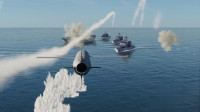 战争模拟,09III核潜艇拦截航母战斗群,潜射鹰击18能打航母吗